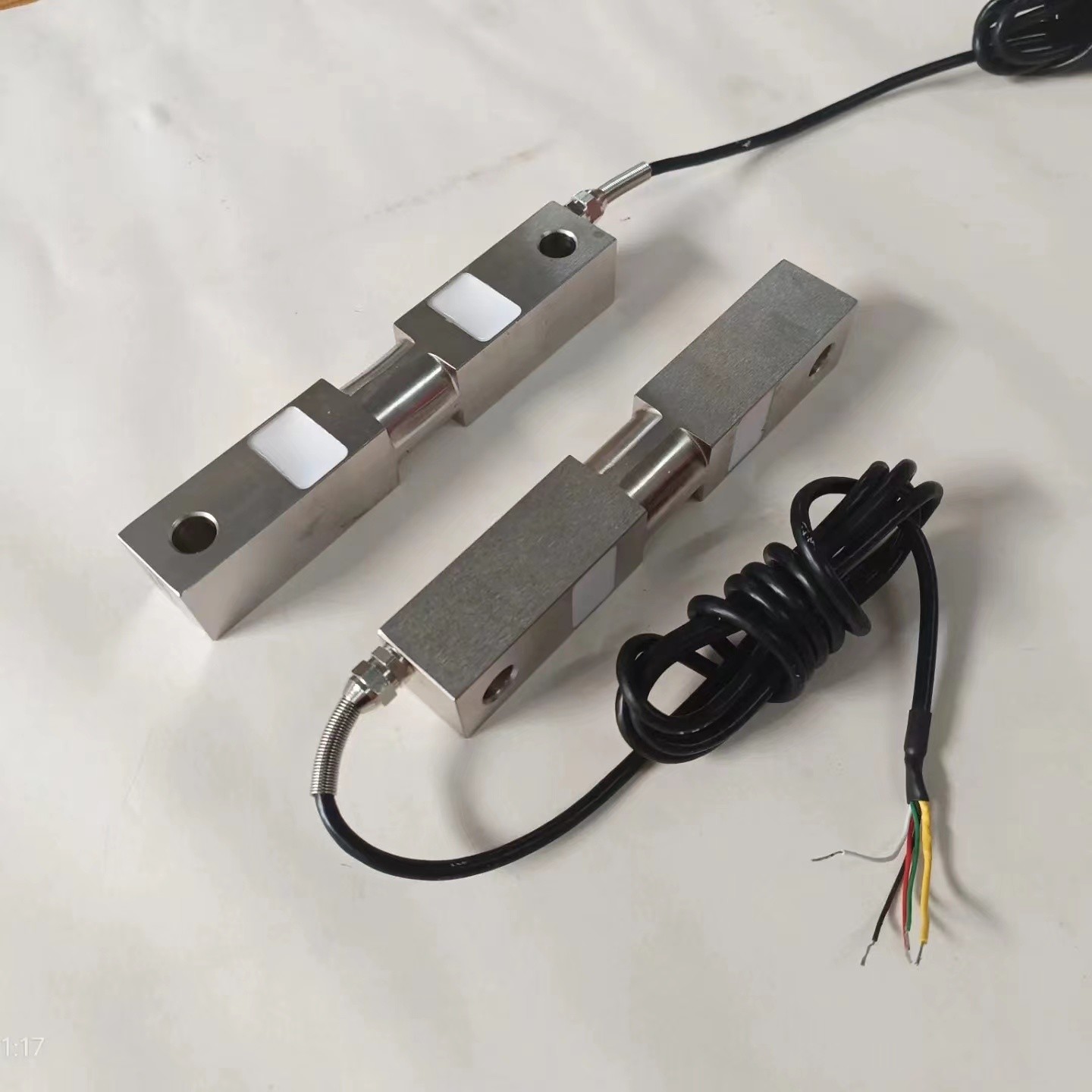 Double Shear Beam Load Cells 500kg 1 Ton Alloy Steel Construction ...