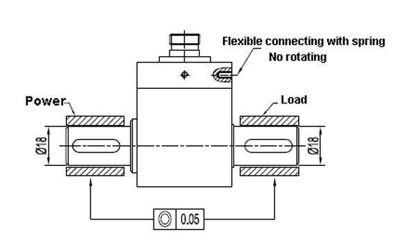 Dynamic Torque Transducer, Torque Sensor, 10-1000Nm Torque Detector